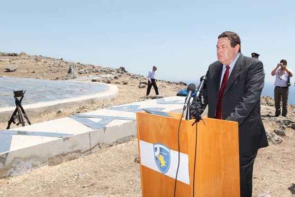 Photos of Defence Minister's Mr. F. Fragkos presence at the memorial ...