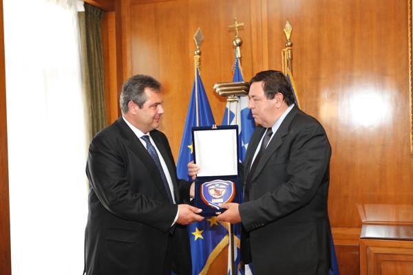 Photos of "Independent Greeks" party leader's Mr. Panos Kammenos visit ...