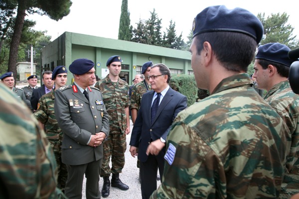 Photos of Defence Minister's Mr. Panos Panagiotopoulos presence at the ceremony for the ...