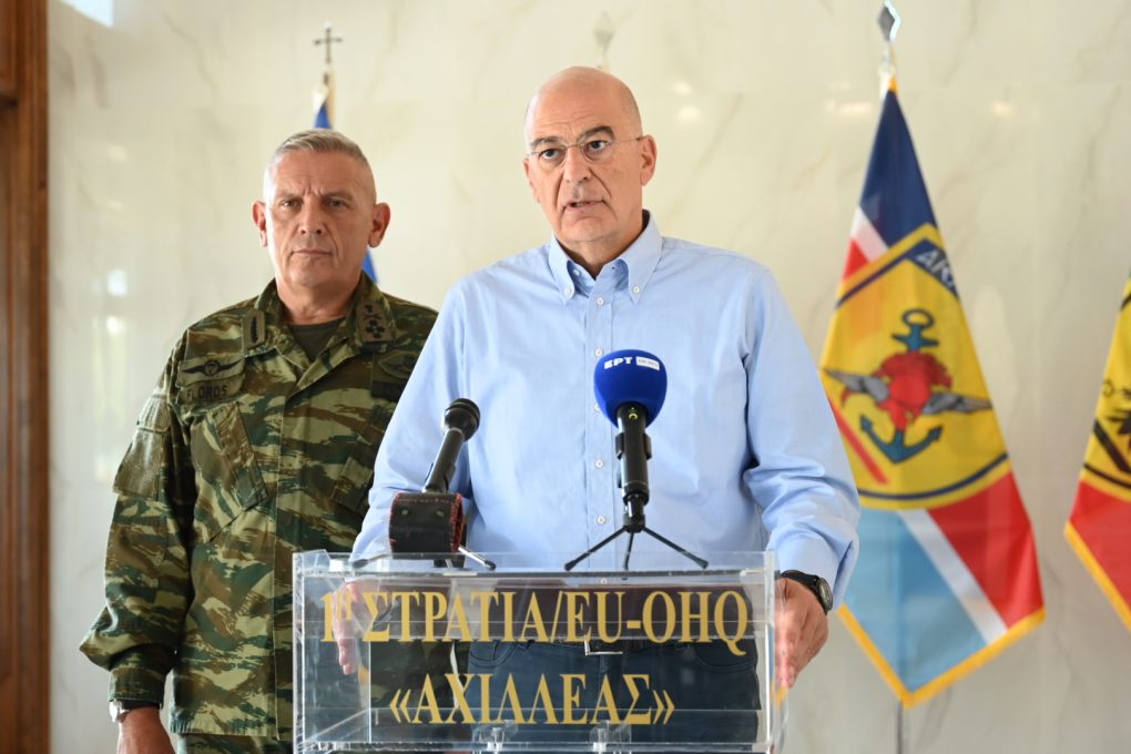 Επίσκεψη ΥΕΘΑ Νίκου Δένδια στη Λάρισα και τον Βόλο - Ελληνική ...