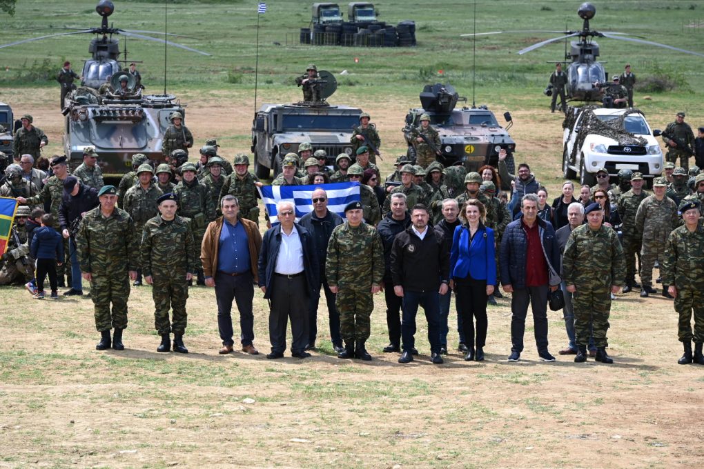 DepMin Nikolaos Hardalias attends Exercise "ERKEIOS ZEUS", performed ...
