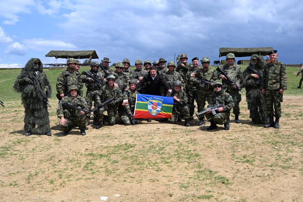 DepMin Nikolaos Hardalias attends Exercise "ERKEIOS ZEUS", performed ...