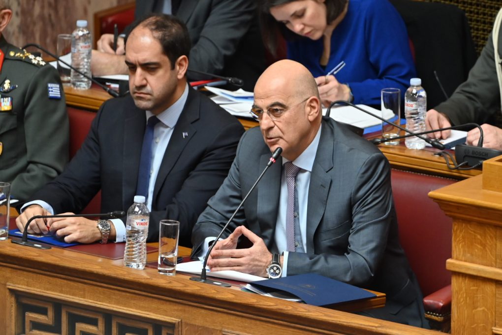 Πρωτολογία Υπουργού Εθνικής Άμυνας Νίκου Δένδια κατά την ενημέρωση της ...