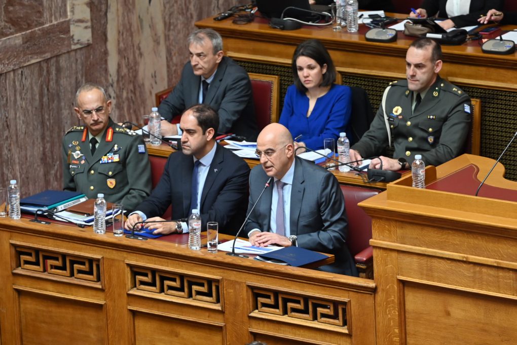 Πρωτολογία Υπουργού Εθνικής Άμυνας Νίκου Δένδια κατά την ενημέρωση της ...