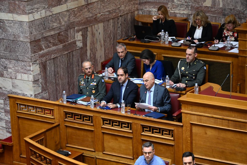 Πρωτολογία Υπουργού Εθνικής Άμυνας Νίκου Δένδια κατά την ενημέρωση της ...