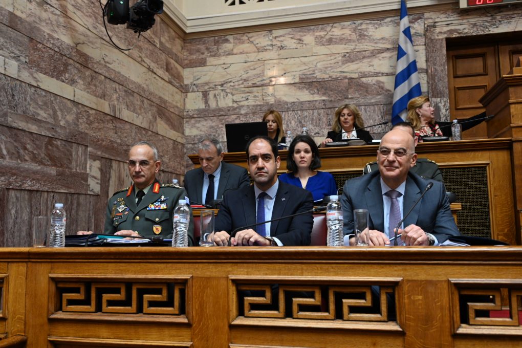 Πρωτολογία Υπουργού Εθνικής Άμυνας Νίκου Δένδια κατά την ενημέρωση της ...