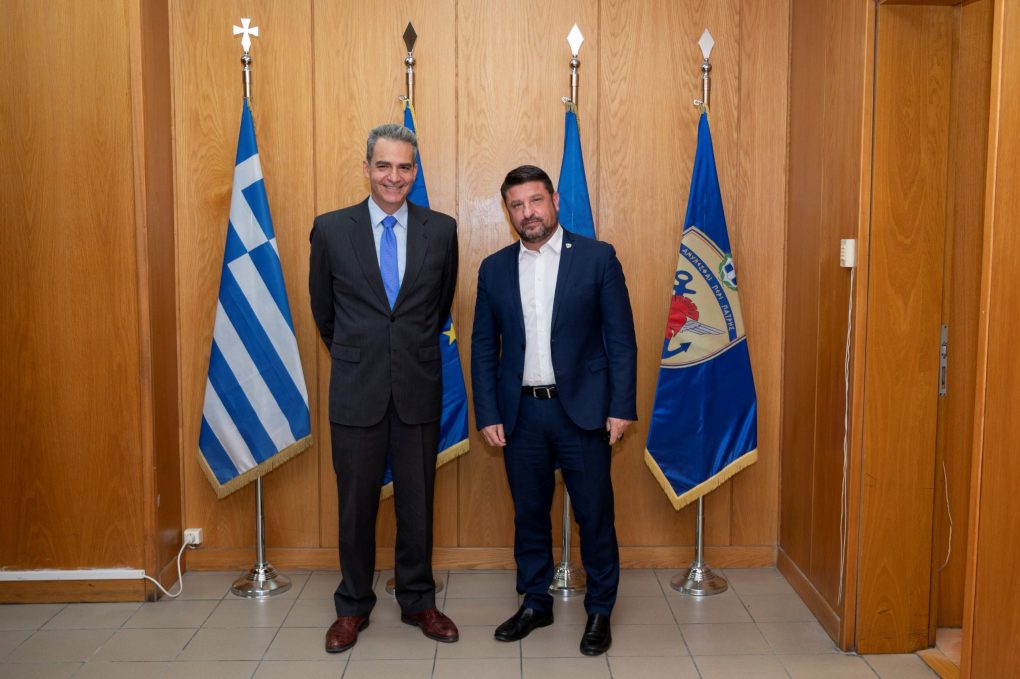 Work meeting between DepMin Mr. Nikolaos Chardalias and the Deputy ...