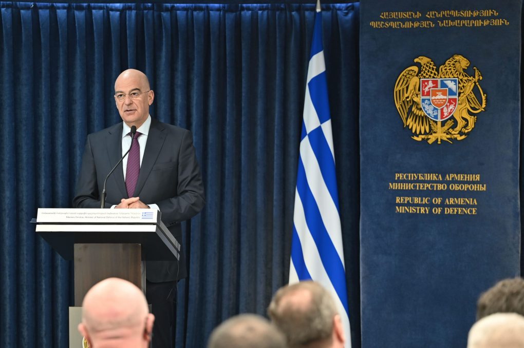Επίσκεψη ΥΕΘΑ Νίκου Δένδια στην Αρμενία - Ελληνική Δημοκρατία Υπουργείο ...