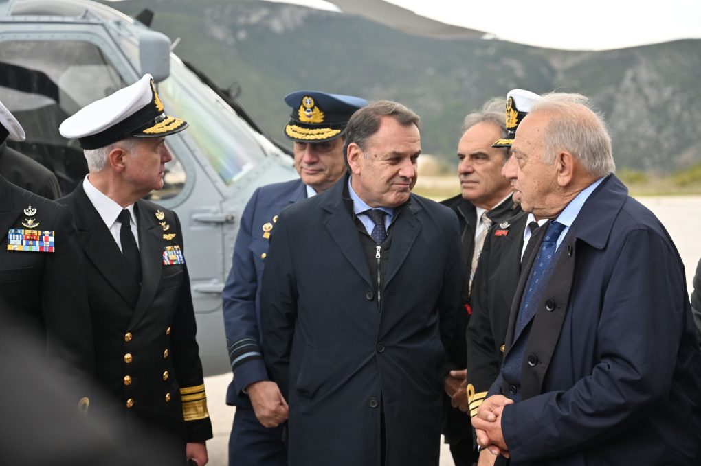 Παρουσία ΥΕΘΑ Νίκου Δένδια στην Τελετή Υποδοχής και Ένταξης στη ΔΑΝ ...