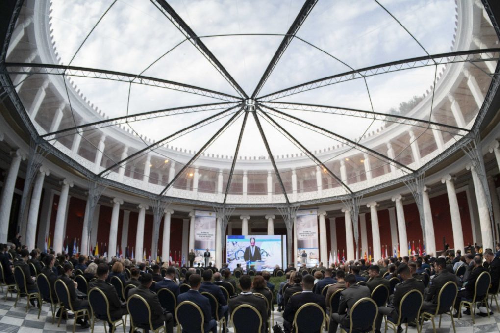 DefMin Nikos Dendias and DepMin Ioannis Kefalogiannis attend the ...
