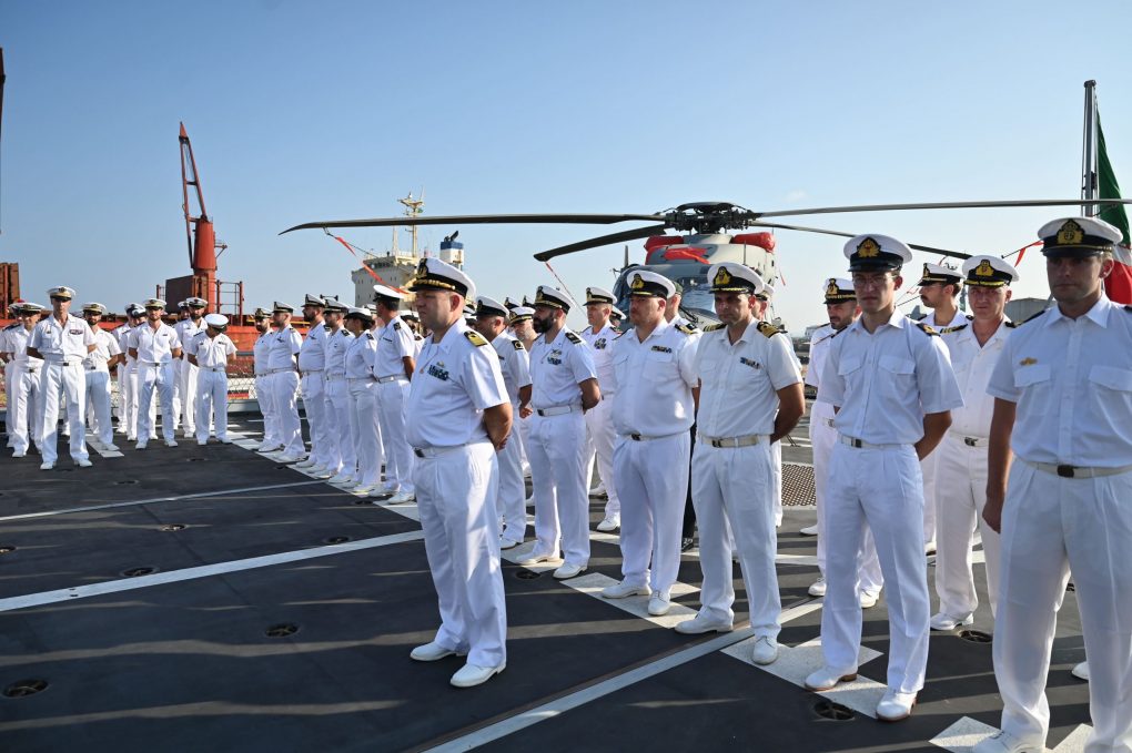 Minister of National Defence Nikos Dendias Attends Handover-Takeover Ceremony of EUNAVFOR ...