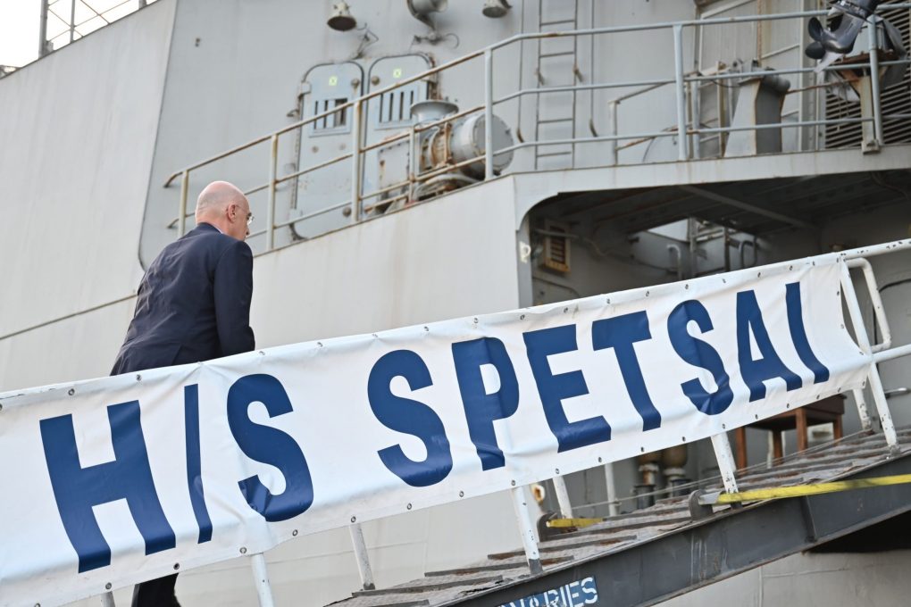 Minister of National Defence Nikos Dendias Attends Handover-Takeover ...