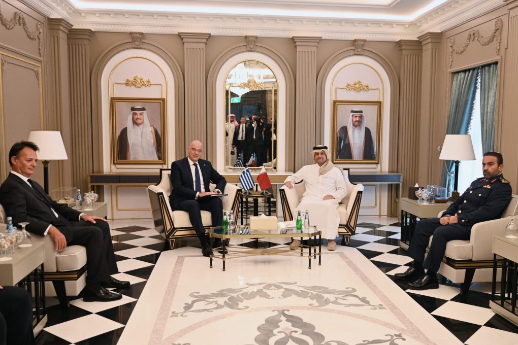 Defence Minister Nikos Dendias visit to Qatar - Hellenic Republic ...
