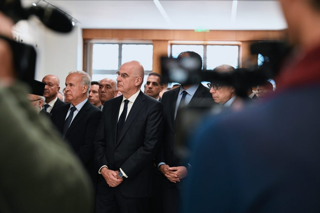 Παρουσία ΥΕΘΑ Νίκου Δένδια στα εγκαίνια της ανακαινισμένης Κυρίας ...