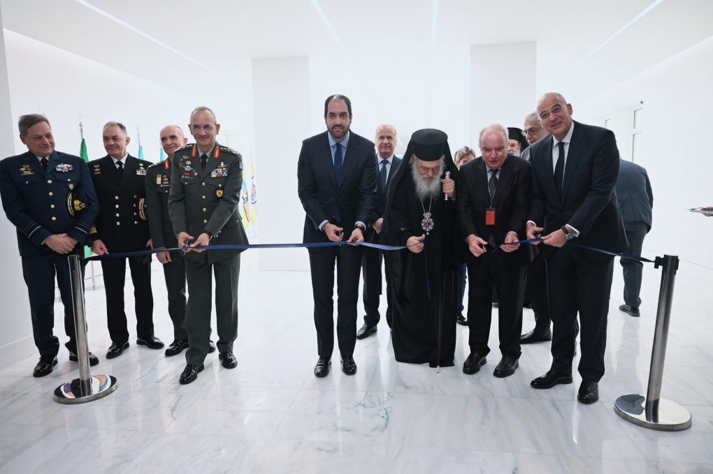 Παρουσία ΥΕΘΑ Νίκου Δένδια στα εγκαίνια της ανακαινισμένης Κυρίας ...