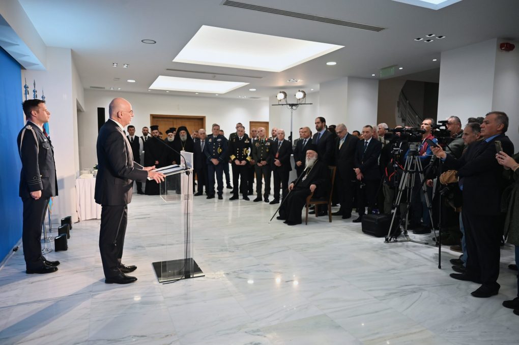 Παρουσία ΥΕΘΑ Νίκου Δένδια στα εγκαίνια της ανακαινισμένης Κυρίας ...