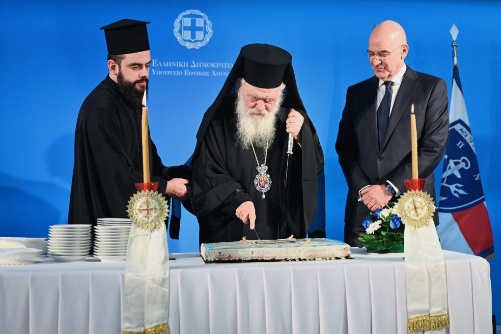 Παρουσία ΥΕΘΑ Νίκου Δένδια στα εγκαίνια της ανακαινισμένης Κυρίας ...