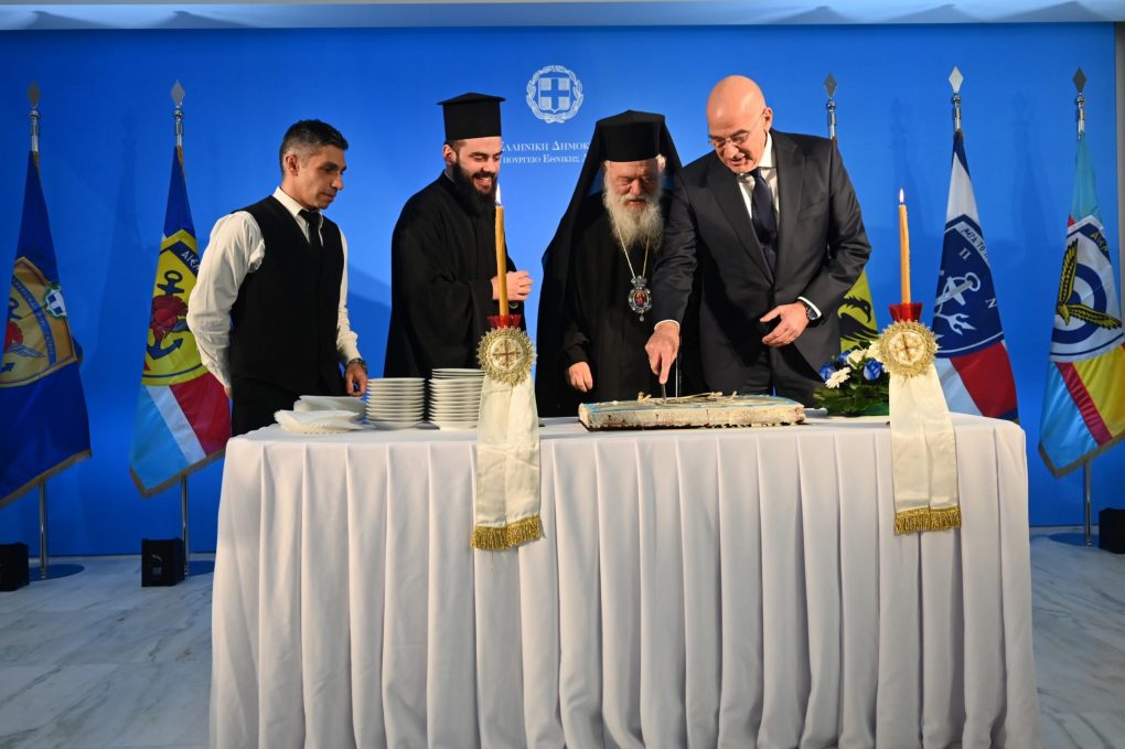 Παρουσία ΥΕΘΑ Νίκου Δένδια στα εγκαίνια της ανακαινισμένης Κυρίας ...