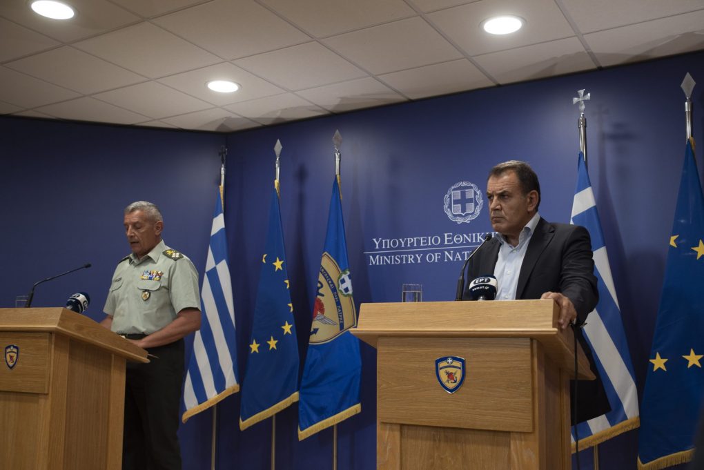Ο ΥΕΘΑ Νικόλαος Παναγιωτόπουλος ανακοίνωσε τις κυβερνητικές αποφάσεις ...