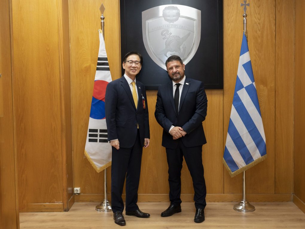 Συνάντηση ΥΦΕΘΑ Νικόλαου Χαρδαλιά με τον Πρέσβη της Δημοκρατίας της ...