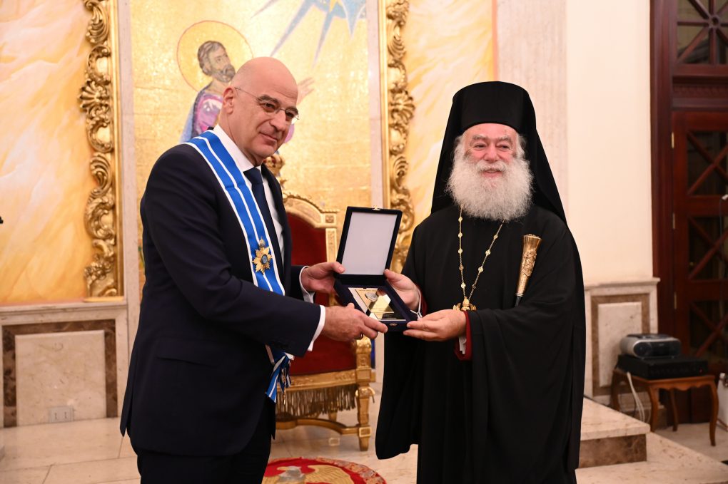 Επίσκεψη Υπουργού Εθνικής Άμυνας Νίκου Δένδια στο Πατριαρχείο ...