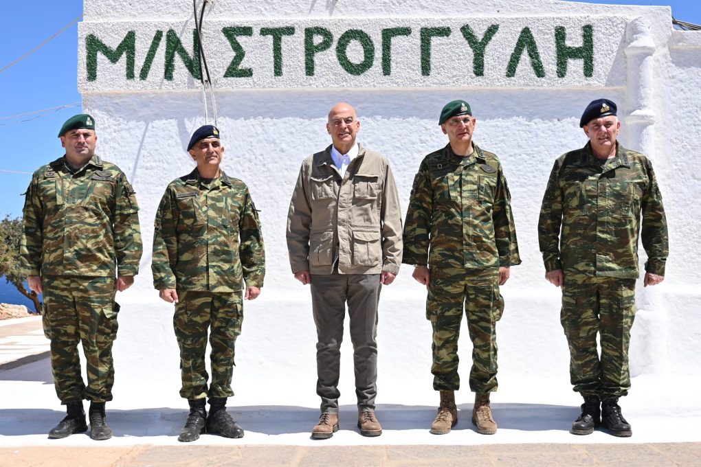 Visit of the Minister of National Defence Nikos Dendias to the ...