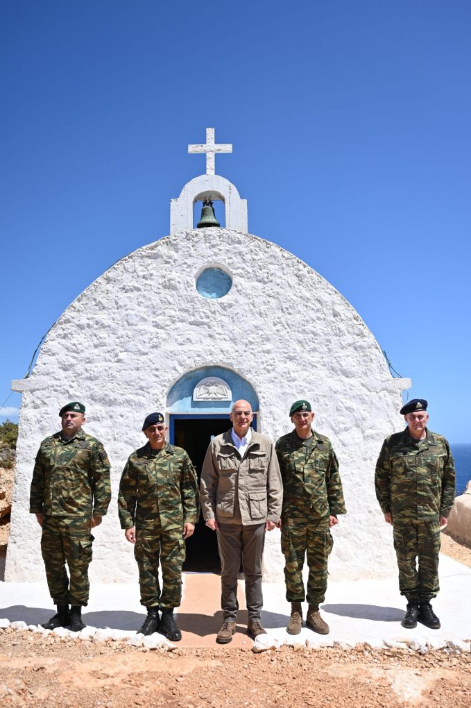 Visit of the Minister of National Defence Nikos Dendias to the ...
