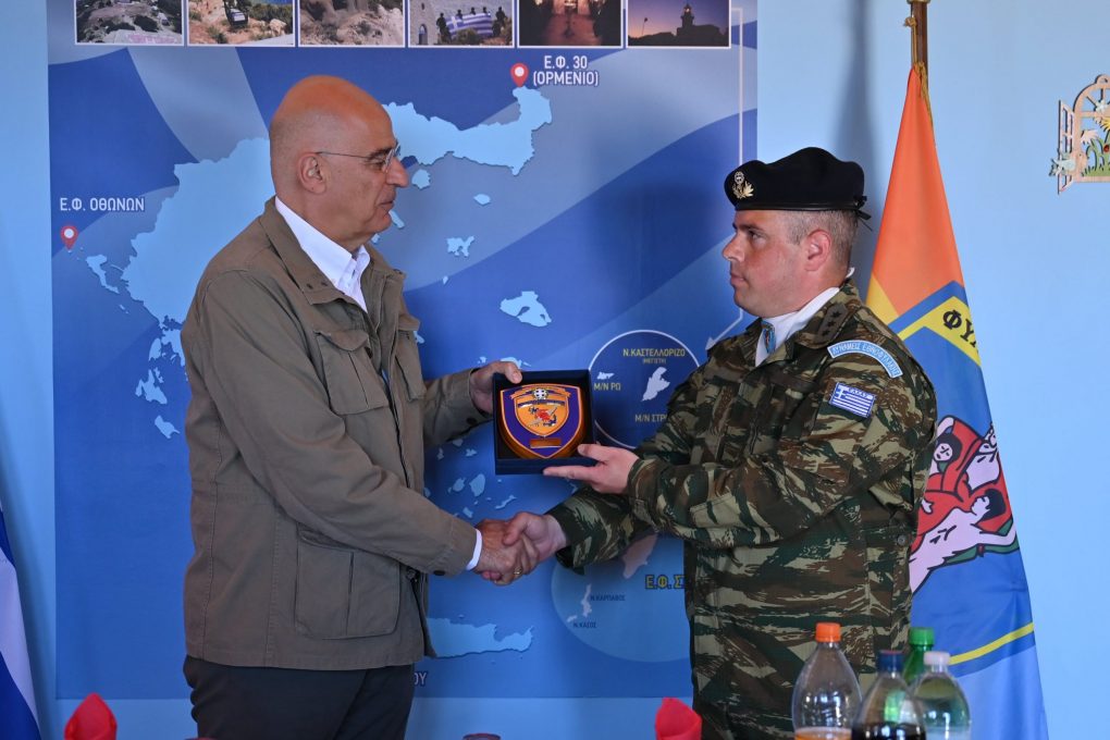 Visit of the Minister of National Defence Nikos Dendias to the ...
