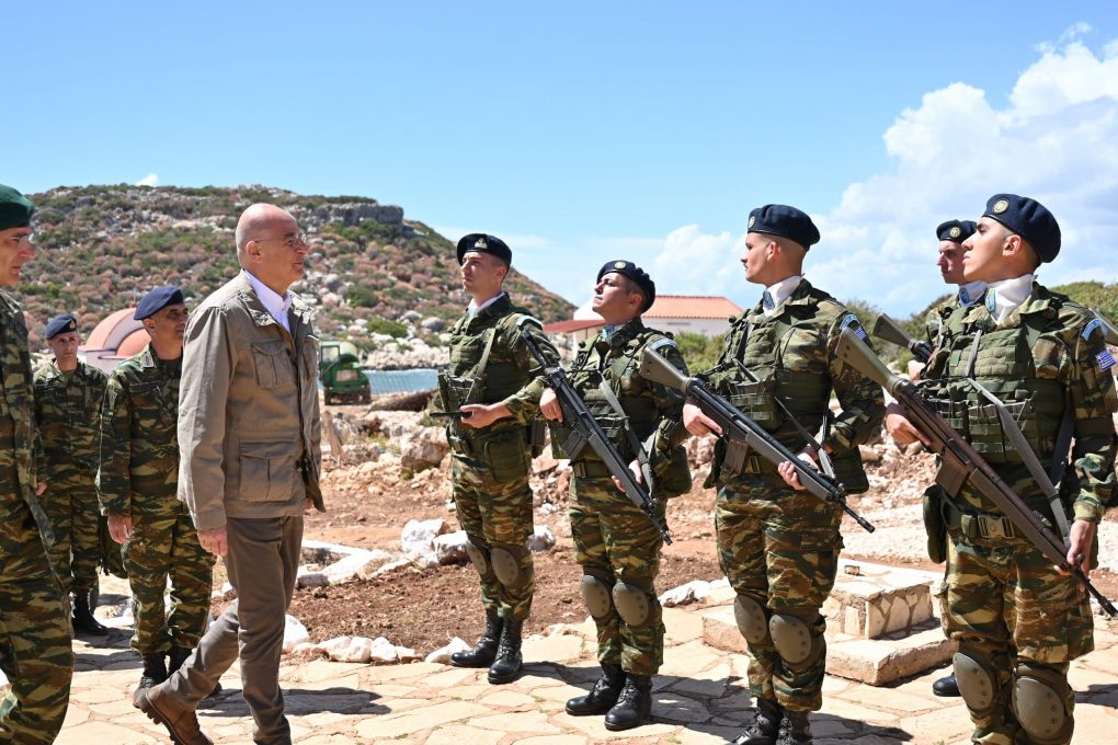 Visit of the Minister of National Defence Nikos Dendias to the ...