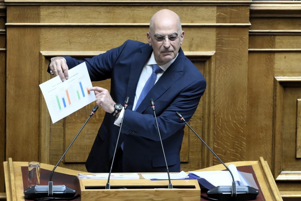 Ομιλία Υπουργού Εθνικής Άμυνας Ν. Δένδια στην Ολομέλεια της Βουλής επί ...