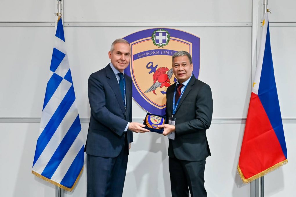 The Deputy Minister of National Defence Thanasis Davakis attends the ...