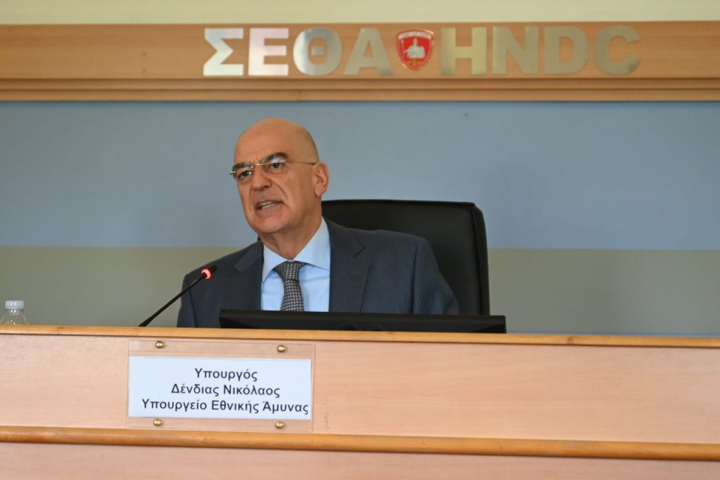 Επίσκεψη και ομιλία Υπουργού Εθνικής Άμυνας Νίκου Δένδια στη Σχολή ...