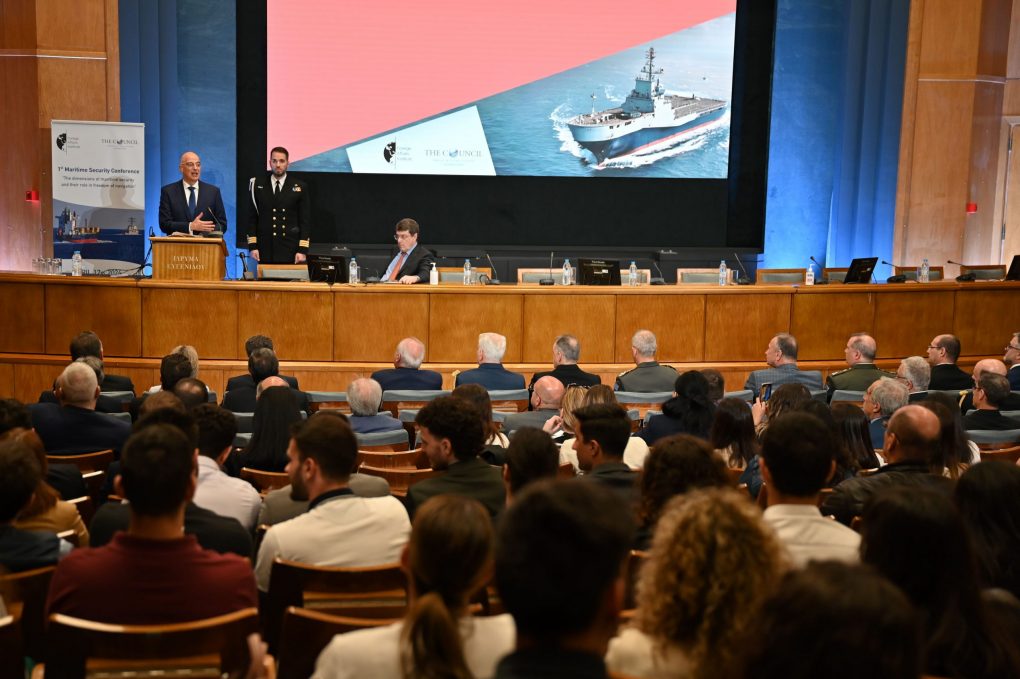 Ομιλία ΥΕΘΑ Νίκου Δένδια στο 1ο Συνέδριο Θαλάσσιας Ασφάλειας - Ελληνική ...