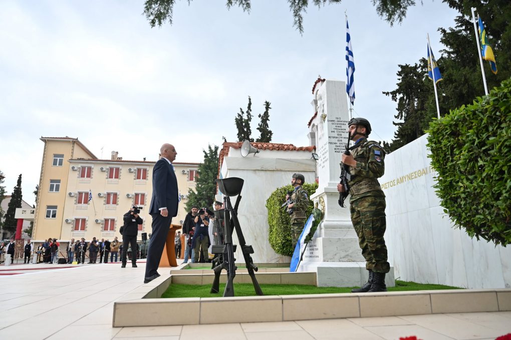 Παρουσία ΥΕΘΑ Νίκου Δένδια στην τελετή εορτασμού του Προστάτη του ...