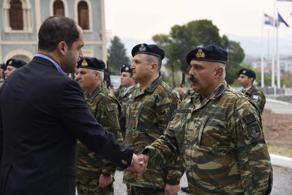 Επίσκεψη ΥΦΕΘΑ Γιάννη Κεφαλογιάννη στην 9η Μηχανοποιημένη Ταξιαρχία ...