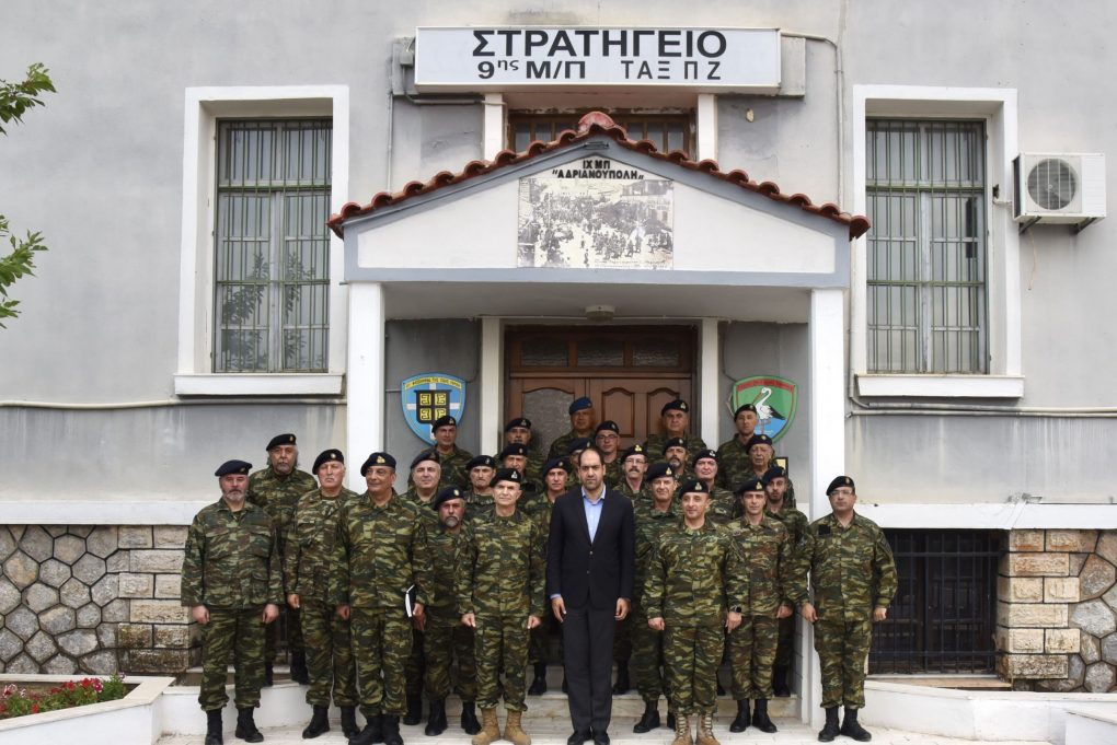 Επίσκεψη ΥΦΕΘΑ Γιάννη Κεφαλογιάννη στην 9η Μηχανοποιημένη Ταξιαρχία ...
