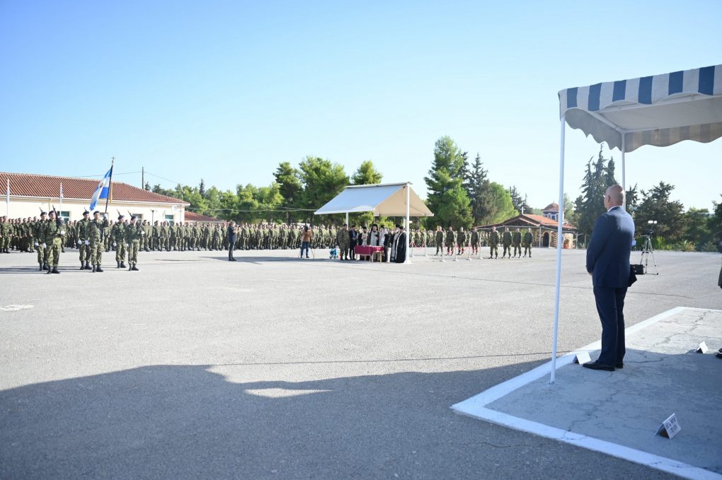 Παρουσία ΥΕΘΑ Νίκου Δένδια στην Ορκωμοσία της 2024 Ε’ ΕΣΣΟ στο ΚΕΠΒ ...