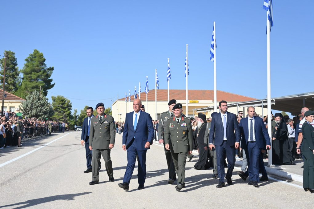 Παρουσία ΥΕΘΑ Νίκου Δένδια στην Ορκωμοσία της 2024 Ε’ ΕΣΣΟ στο ΚΕΠΒ ...