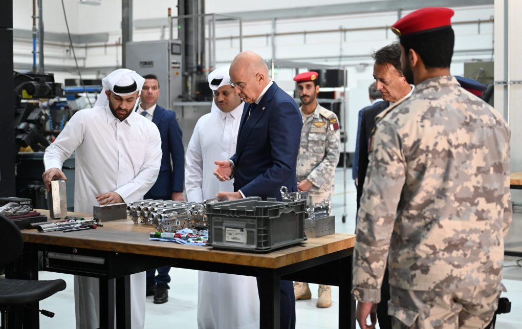 Defence Minister Nikos Dendias visit to Qatar - Hellenic Republic ...