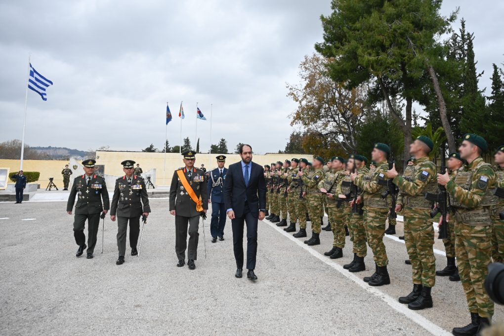 Deputy Minister of National Defence Giannis Kefalogiannis Attends Special Warfare Command ...