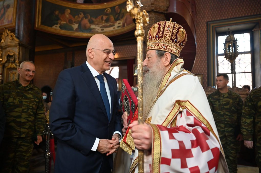 Επίσκεψη Υπουργού Εθνικής Άμυνας Νίκου Δένδια στη Λέσβο - Ελληνική ...