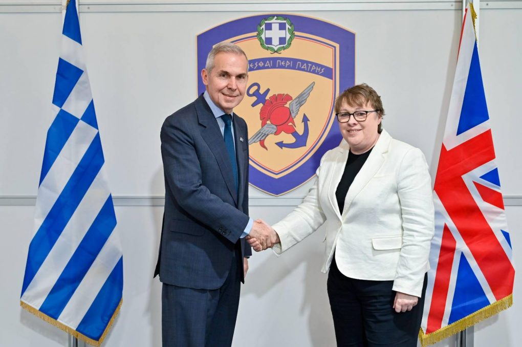 The Deputy Minister of National Defence Thanasis Davakis attends the ...