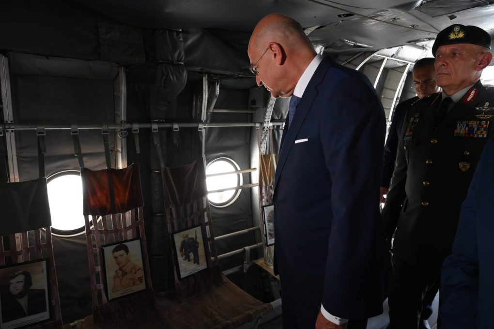 Defence Minister Nikos Dendias concludes his visit to Cyprus - Hellenic ...