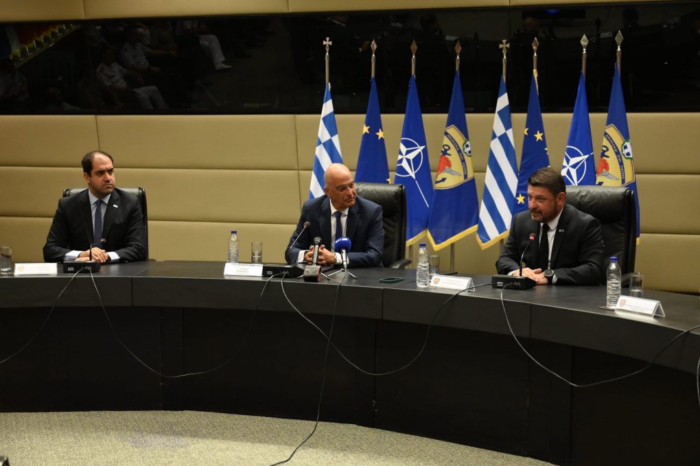 Τελετή Αποχαιρετισμού του ΥΦΕΘΑ Νικόλαου Χαρδαλιά στο Υπουργείο Εθνικής ...