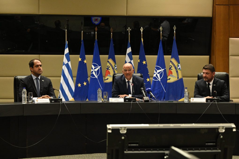Τελετή Αποχαιρετισμού του ΥΦΕΘΑ Νικόλαου Χαρδαλιά στο Υπουργείο Εθνικής ...