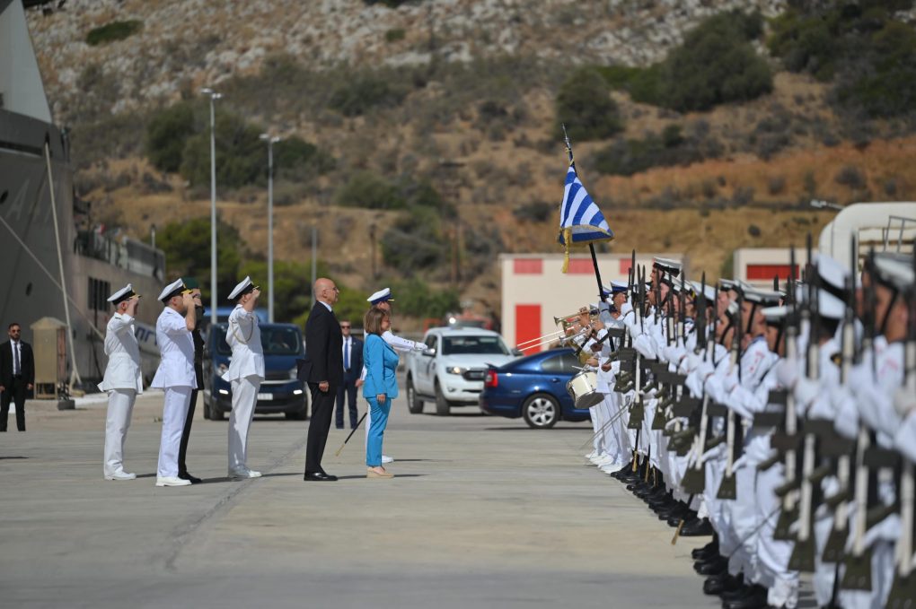 Παρουσία ΥΕΘΑ Νίκου Δένδια στην Τελετή Ονοματοδοσίας και Ένταξης στο ...