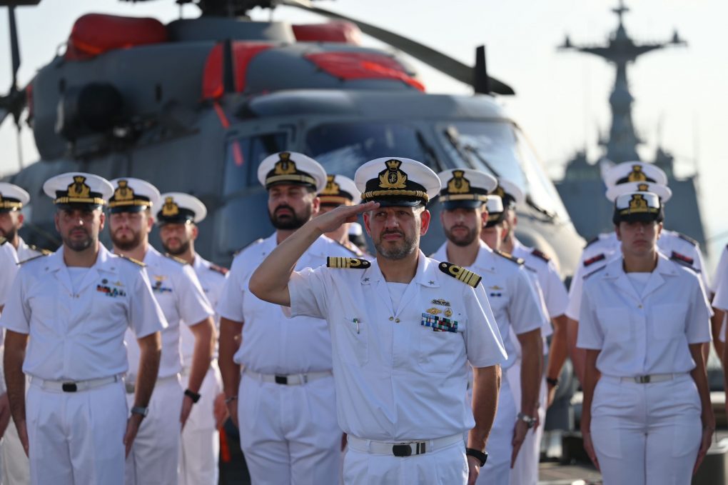 Minister of National Defence Nikos Dendias Attends Handover-Takeover Ceremony of EUNAVFOR ...