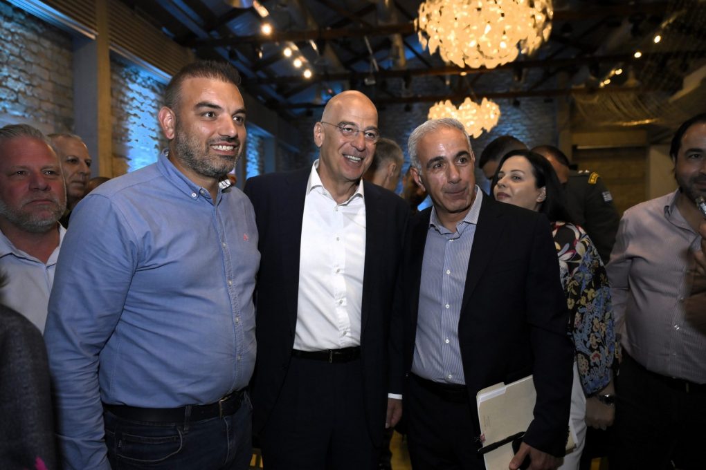 Συνάντηση ΥΕΘΑ Ν. Δένδια με τον ΥΠΑΜ Κύπρου Β. Πάλμα και ομιλία στην ...