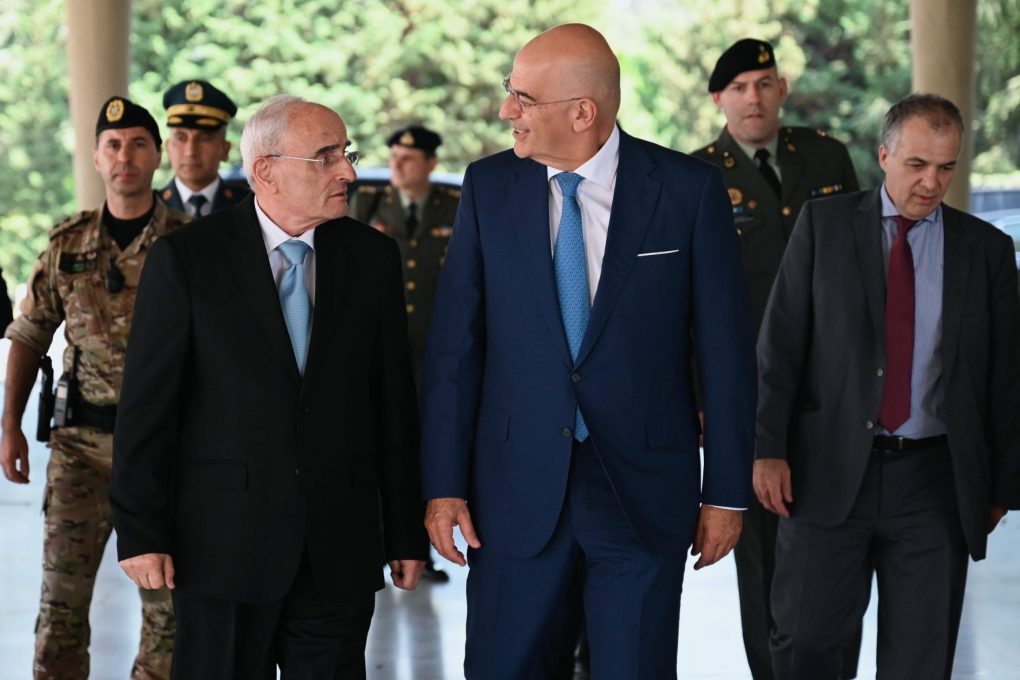 Ολοκλήρωση επίσκεψης ΥΕΘΑ Νίκου Δένδια στον Λίβανο - Ελληνική ...
