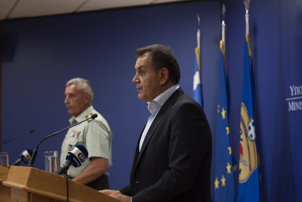 Ο ΥΕΘΑ Νικόλαος Παναγιωτόπουλος ανακοίνωσε τις κυβερνητικές αποφάσεις ...
